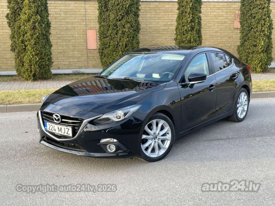 Black Mazda 3 2014 in Tartu, with an engine capacity of 2.00 L and mileage of 145 thousand km for 8590 €, photo 1 on AUTOMOTO.COM.LV