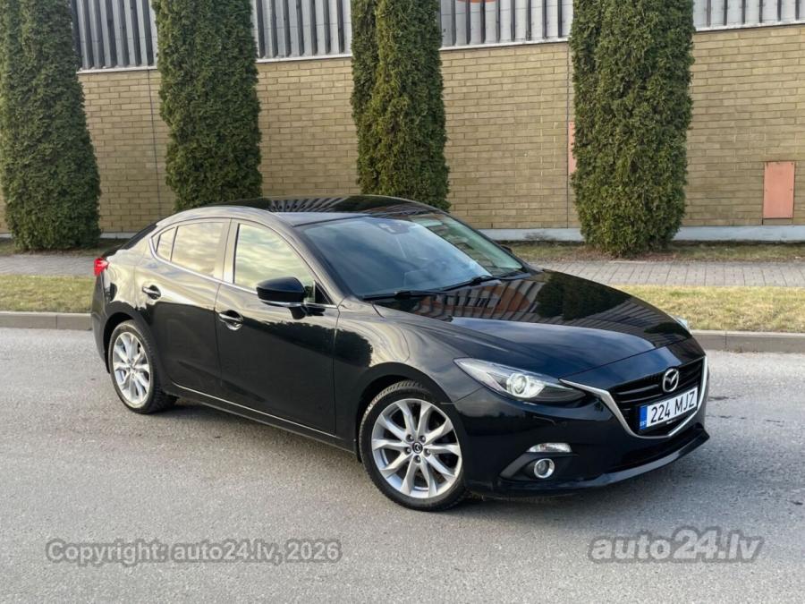 Black Mazda 3 2014 in Tartu, with an engine capacity of 2.00 L and mileage of 145 thousand km for 8590 €, photo 2 on AUTOMOTO.COM.LV