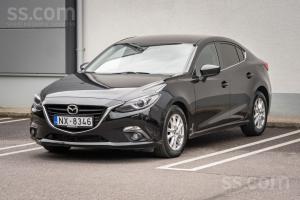 Melns Mazda 3 2015 Rīga, ar dzinēja tilpumu 2.20 L un nobraukumu 271 tūkst. km par 4990 €, foto  vietnē AUTOMOTO.COM.LV
