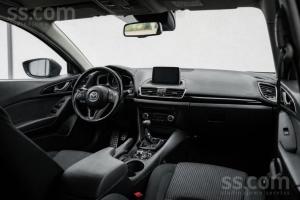 Black Mazda 3 2015 in Riga, with an engine capacity of 2.20 L and mileage of 271 thousand km for 4990 €, photo 16 on AUTOMOTO.COM.LV