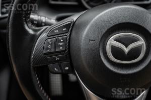 Black Mazda 3 2015 in Riga, with an engine capacity of 2.20 L and mileage of 271 thousand km for 4990 €, photo 18 on AUTOMOTO.COM.LV
