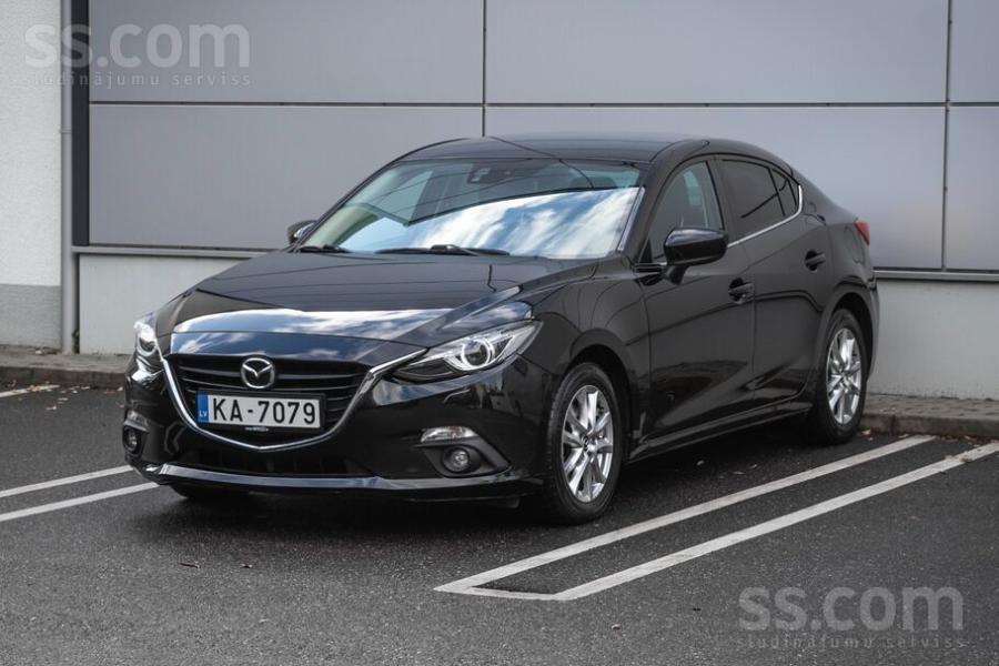 Melns Mazda 3 2015 Rīga, ar dzinēja tilpumu 2.00 L un nobraukumu 88 tūkst. km par 8490 €, foto 1 vietnē AUTOMOTO.COM.LV