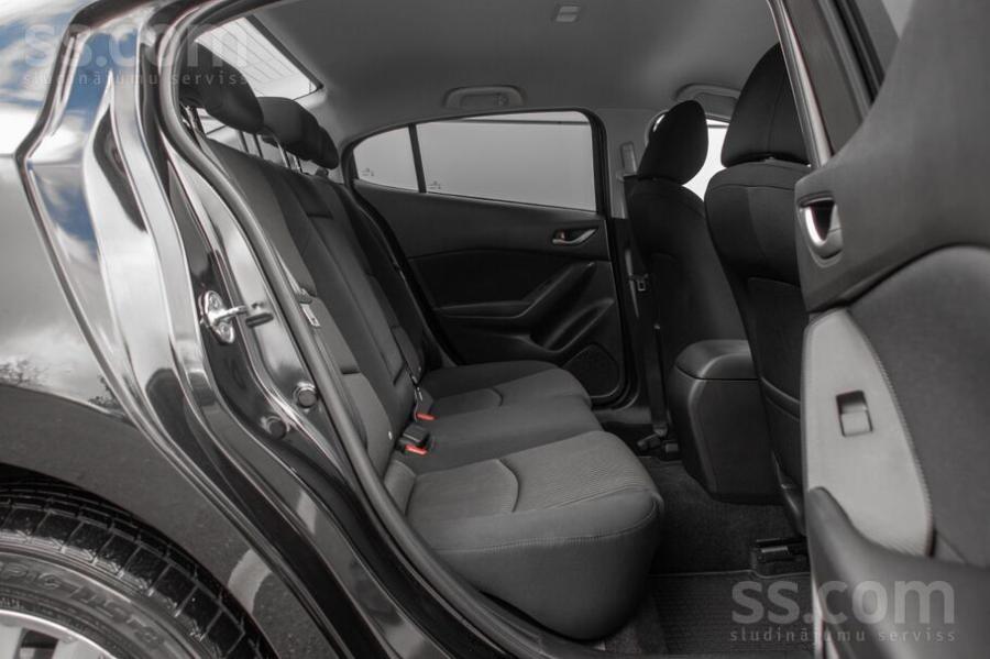 Melns Mazda 3 2015 Rīga, ar dzinēja tilpumu 2.00 L un nobraukumu 88 tūkst. km par 8490 €, foto 13 vietnē AUTOMOTO.COM.LV