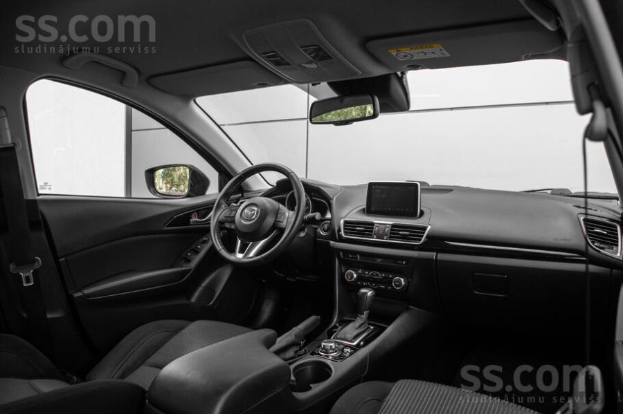 Melns Mazda 3 2015 Rīga, ar dzinēja tilpumu 2.00 L un nobraukumu 88 tūkst. km par 8490 €, foto 16 vietnē AUTOMOTO.COM.LV
