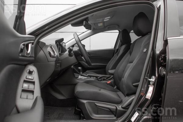 Melns Mazda 3 2015 Rīga, ar dzinēja tilpumu 2.00 L un nobraukumu 88 tūkst. km par 8490 €, foto 10 vietnē AUTOMOTO.COM.LV