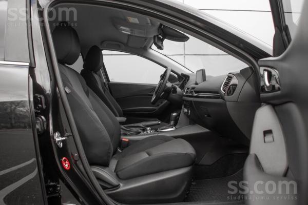 Melns Mazda 3 2015 Rīga, ar dzinēja tilpumu 2.00 L un nobraukumu 88 tūkst. km par 8490 €, foto 11 vietnē AUTOMOTO.COM.LV