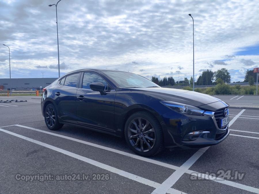 Black Mazda 3 2017 in Tallinn, with an engine capacity of 2.00 L and mileage of 131 thousand km for 15500 €, photo 10 on AUTOMOTO.COM.LV