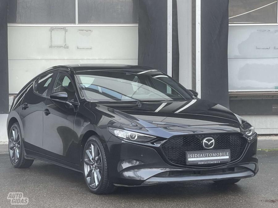 Black Mazda 3 2022 in Kaunas, with an engine capacity of 2.00 L and mileage of 35 thousand km for 24357 €, photo 9 on AUTOMOTO.COM.LV