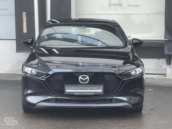 Black Mazda 3 2022 in Kaunas, with an engine capacity of 2.00 L and mileage of 35 thousand km for 24357 €, photo 10 on AUTOMOTO.COM.LV