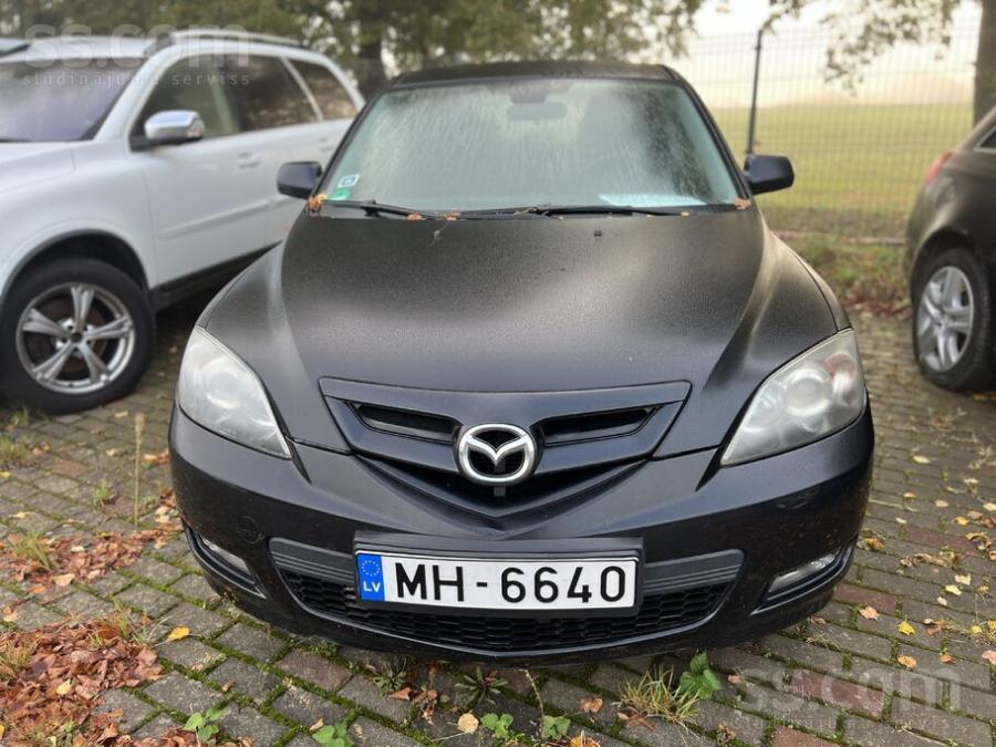Melns Mazda 3 2007 Talsi, ar dzinēja tilpumu 2.00 L un nobraukumu 0 tūkst. km par 2470 €, foto 4 vietnē AUTOMOTO.COM.LV