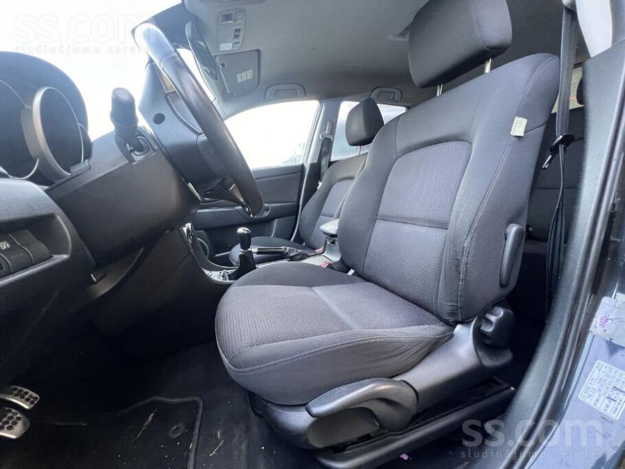 Melns Mazda 3 2007 Talsi, ar dzinēja tilpumu 2.00 L un nobraukumu 0 tūkst. km par 2470 €, foto 6 vietnē AUTOMOTO.COM.LV