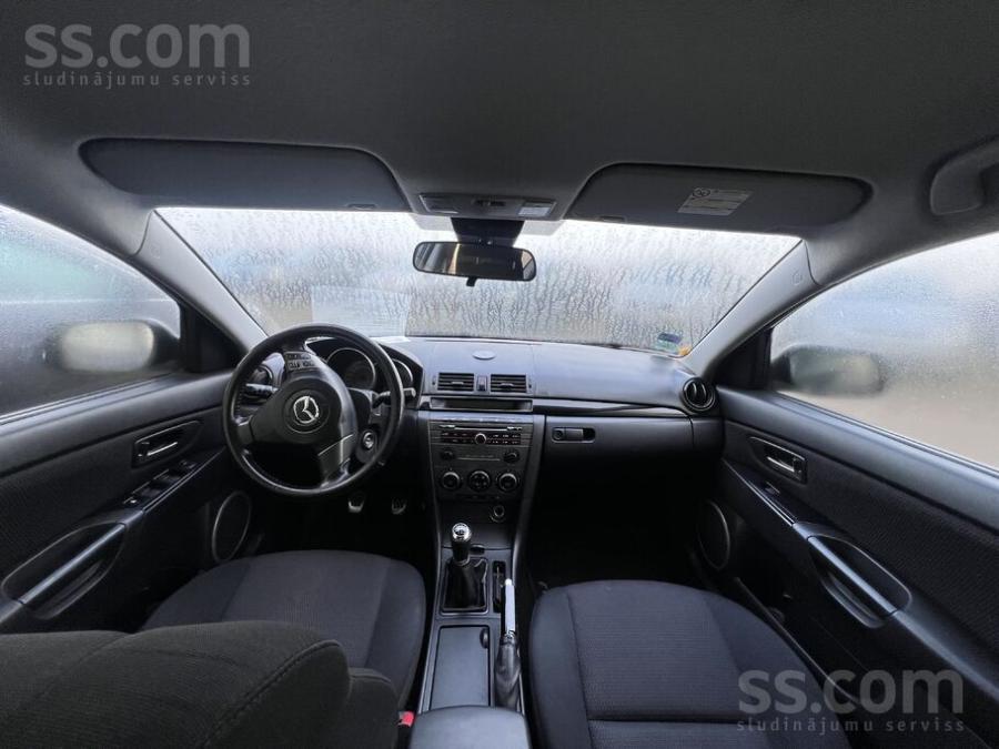Melns Mazda 3 2007 Talsi, ar dzinēja tilpumu 2.00 L un nobraukumu 0 tūkst. km par 2470 €, foto 8 vietnē AUTOMOTO.COM.LV
