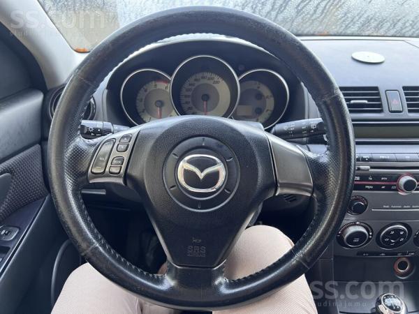 Черный Мазда 3 2007 в Талси, объемом двигателя 2.00 л и пробегом 0 тыс. км за 2470 €, фото 9 на AUTOMOTO.COM.LV