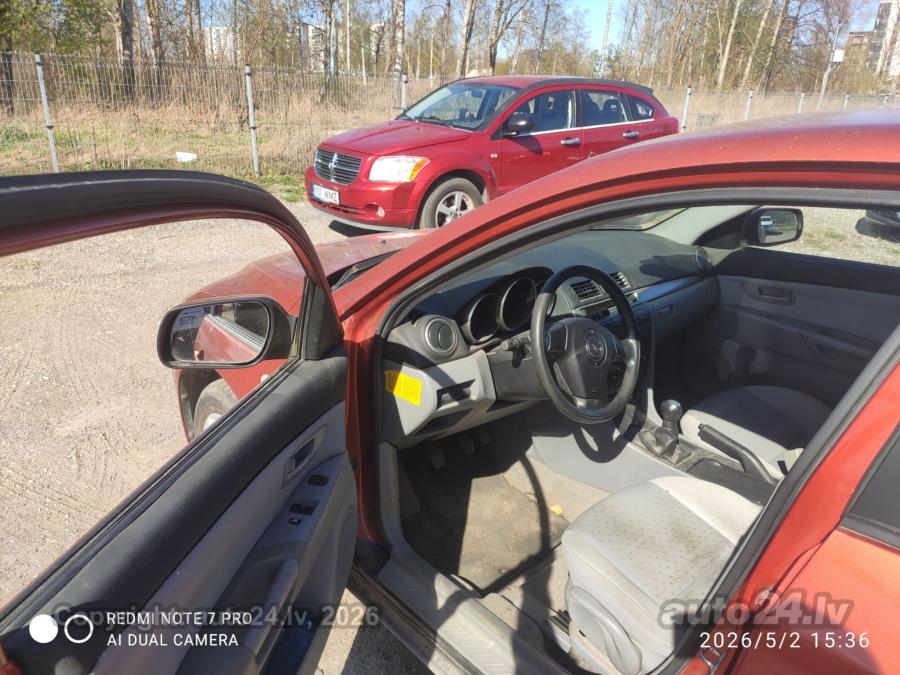 Zils Mazda 3 2005 Tallina, ar dzinēja tilpumu 1.60 L un nobraukumu 0 tūkst. km par 400 €, foto 3 vietnē AUTOMOTO.COM.LV