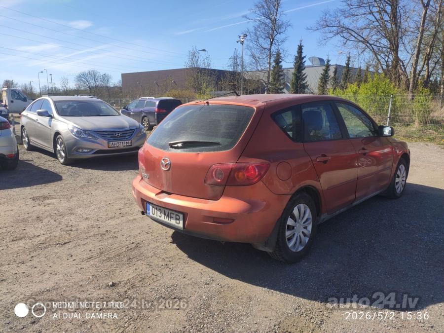 Zils Mazda 3 2005 Tallina, ar dzinēja tilpumu 1.60 L un nobraukumu 0 tūkst. km par 400 €, foto 4 vietnē AUTOMOTO.COM.LV