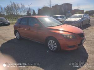 Zils Mazda 3 2005 Tallina, ar dzinēja tilpumu 1.60 L un nobraukumu 0 tūkst. km par 400 €, foto 6 vietnē AUTOMOTO.COM.LV