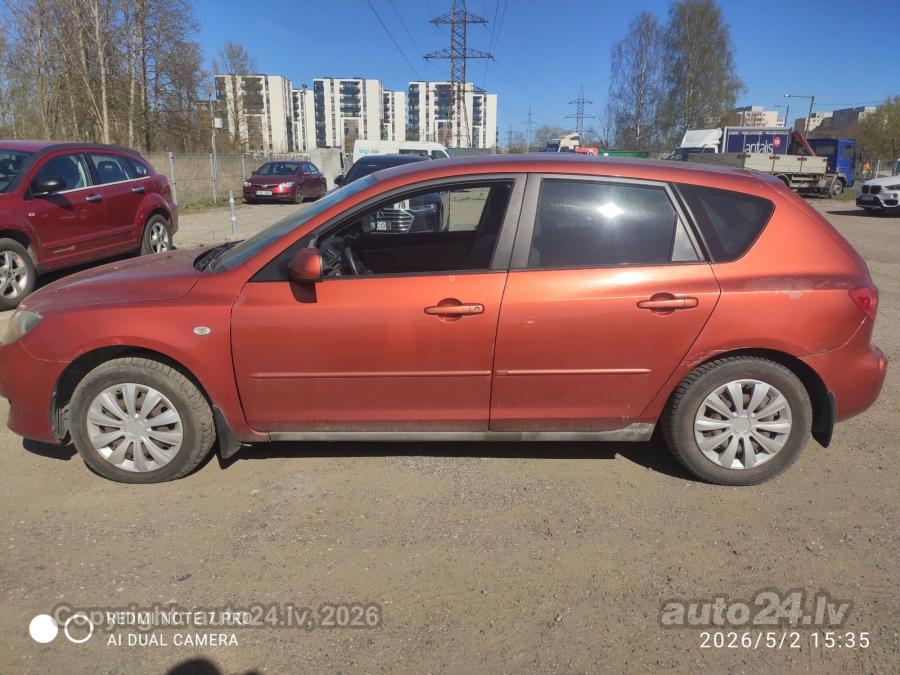 Zils Mazda 3 2005 Tallina, ar dzinēja tilpumu 1.60 L un nobraukumu 0 tūkst. km par 400 €, foto 8 vietnē AUTOMOTO.COM.LV