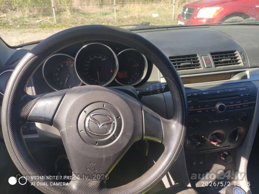 Zils Mazda 3 2005 Tallina, ar dzinēja tilpumu 1.60 L un nobraukumu 0 tūkst. km par 400 €, foto 9 vietnē AUTOMOTO.COM.LV