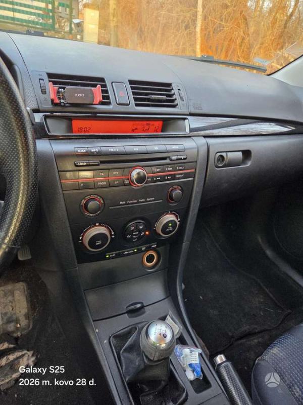 Синий Мазда 3 2005 в Каунас, объемом двигателя 1.60 л и пробегом 242 тыс. км за 1000 €, фото 6 на AUTOMOTO.COM.LV