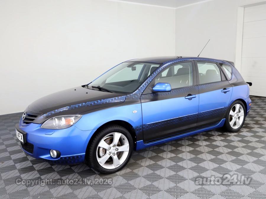 Zils Mazda 3 2006 Tallina, ar dzinēja tilpumu 2.00 L un nobraukumu 34 tūkst. km par 1299 €, foto 3 vietnē AUTOMOTO.COM.LV