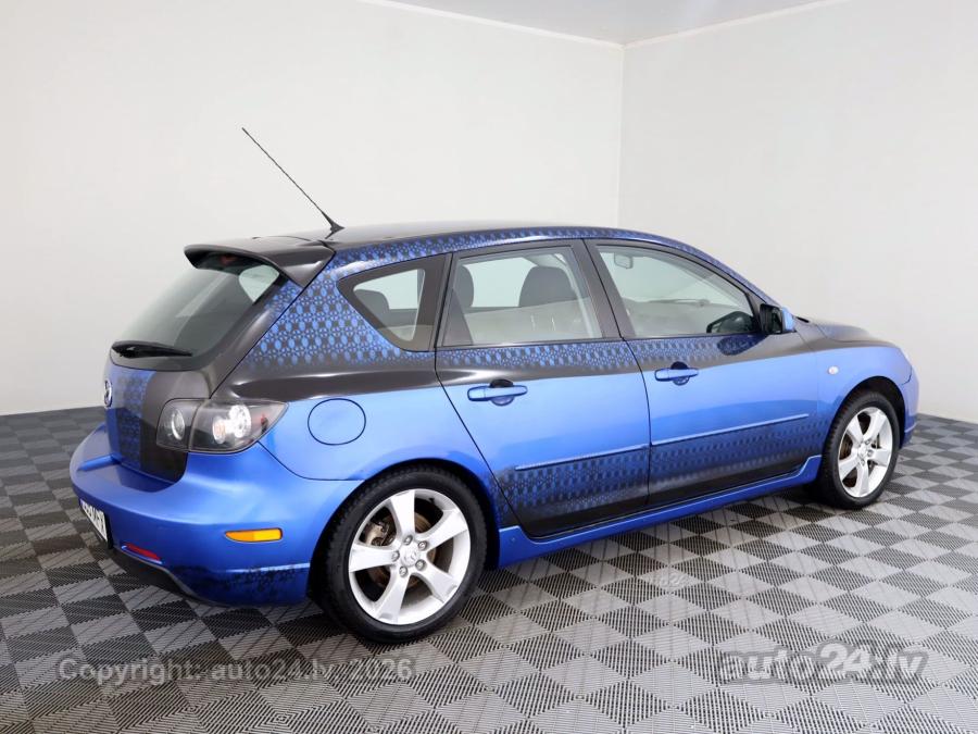 Zils Mazda 3 2006 Tallina, ar dzinēja tilpumu 2.00 L un nobraukumu 34 tūkst. km par 1299 €, foto 4 vietnē AUTOMOTO.COM.LV