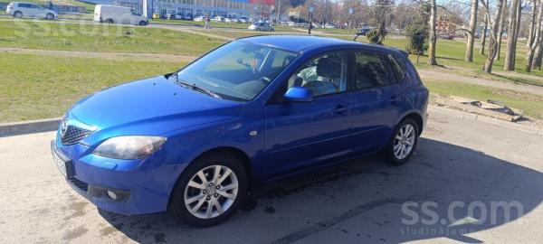 Zils Mazda 3 2006 Rīga, ar dzinēja tilpumu 1.60 L un nobraukumu 179 tūkst. km par 1250 €, foto 3 vietnē AUTOMOTO.COM.LV