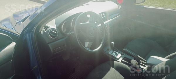 Zils Mazda 3 2006 Rīga, ar dzinēja tilpumu 1.60 L un nobraukumu 179 tūkst. km par 1250 €, foto 7 vietnē AUTOMOTO.COM.LV