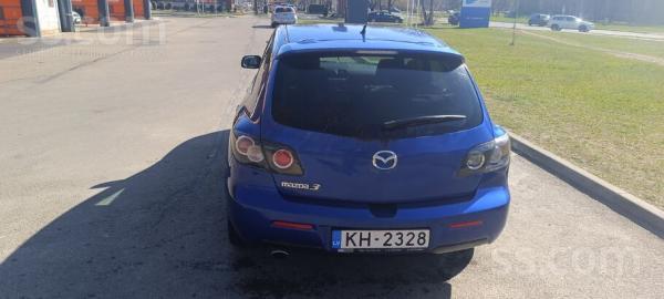 Zils Mazda 3 2006 Rīga, ar dzinēja tilpumu 1.60 L un nobraukumu 179 tūkst. km par 1250 €, foto 9 vietnē AUTOMOTO.COM.LV