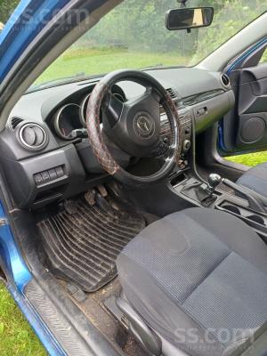 Zils Mazda 3 2006 Aizkraukle, ar dzinēja tilpumu 1.60 L un nobraukumu 170 tūkst. km par 550 €, foto 5 vietnē AUTOMOTO.COM.LV