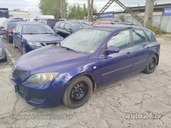 Синий Мазда 3 2006 в Таллин, объемом двигателя 1.60 л и пробегом 205 тыс. км за 499 €, фото 3 на AUTOMOTO.COM.LV