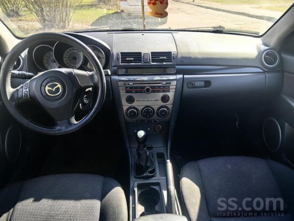 Zils Mazda 3 2007 Rīga, ar dzinēja tilpumu 1.60 L un nobraukumu 310 tūkst. km par 1350 €, foto 3 vietnē AUTOMOTO.COM.LV
