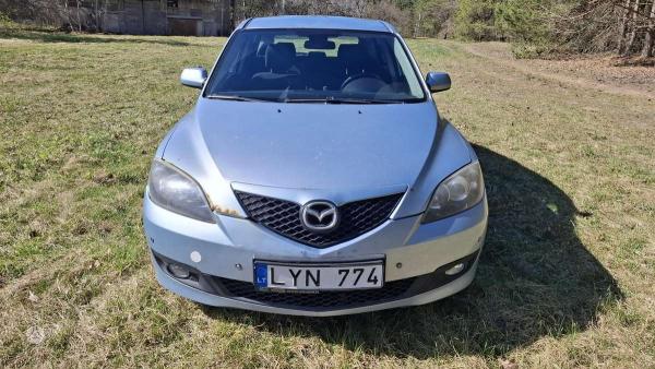 Blue Mazda 3 2007 in Kaunas, with an engine capacity of 1.56 L and mileage of 247 thousand km for 800 €, photo 2 on AUTOMOTO.COM.LV