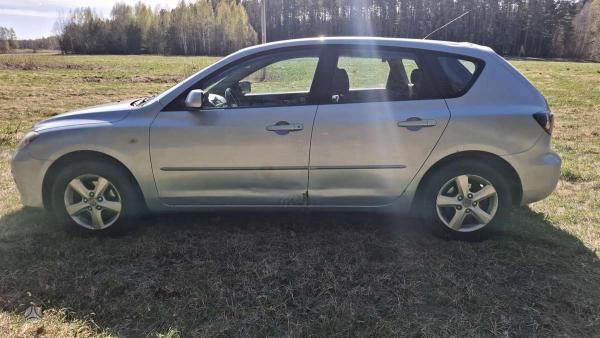 Blue Mazda 3 2007 in Kaunas, with an engine capacity of 1.56 L and mileage of 247 thousand km for 800 €, photo 4 on AUTOMOTO.COM.LV