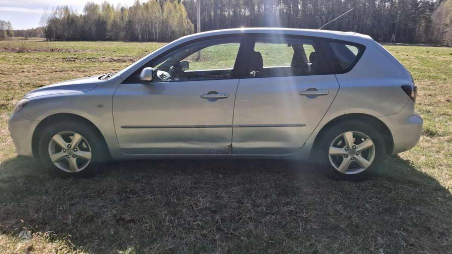 Zils Mazda 3 2007 Kauņa, ar dzinēja tilpumu 1.56 L un nobraukumu 247 tūkst. km par 800 €, foto 5 vietnē AUTOMOTO.COM.LV