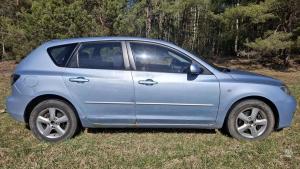 Zils Mazda 3 2007 Kauņa, ar dzinēja tilpumu 1.56 L un nobraukumu 247 tūkst. km par 800 €, foto 6 vietnē AUTOMOTO.COM.LV