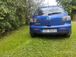 Blue Mazda 3 2007 in Jelgava, with an engine capacity of 1.60 L and mileage of 181 thousand km for 700 €, photo 3 on AUTOMOTO.COM.LV