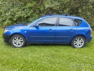 Blue Mazda 3 2007 in Jelgava, with an engine capacity of 1.60 L and mileage of 181 thousand km for 700 €, photo 4 on AUTOMOTO.COM.LV