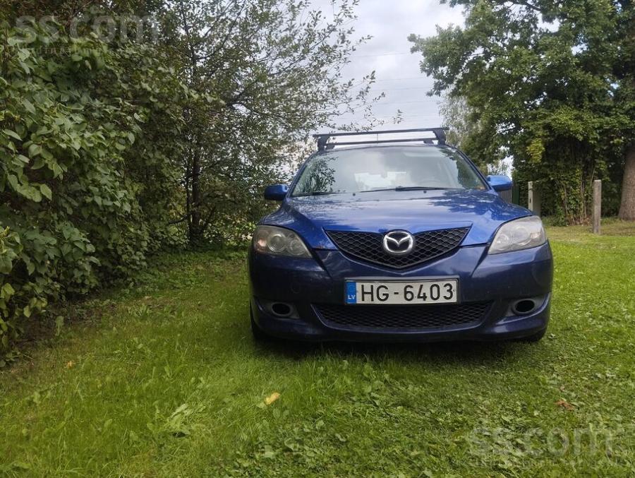 Blue Mazda 3 2007 in Jelgava, with an engine capacity of 1.60 L and mileage of 181 thousand km for 700 €, photo 5 on AUTOMOTO.COM.LV