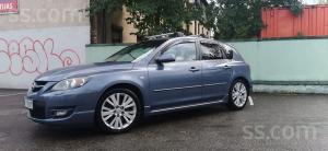 Blue Mazda 3 2007 in Riga, with an engine capacity of 2.30 L and mileage of 178 thousand km for 4800 €, photo 5 on AUTOMOTO.COM.LV