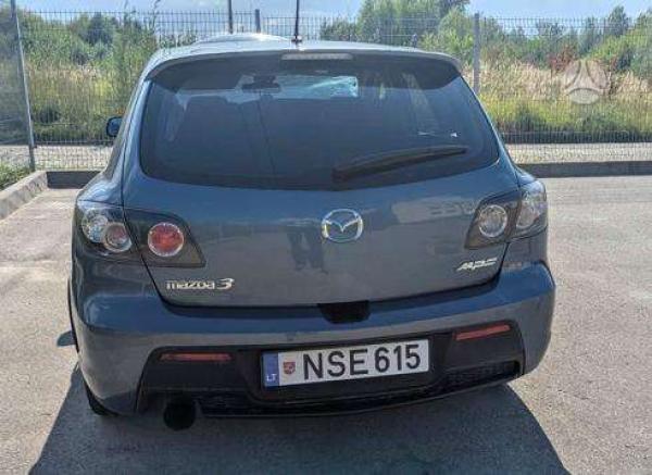Mazda 3 2007 Šauļi vietnē Zils Mazda 3 2007 Šauļi, ar dzinēja tilpumu 2.26 L un nobraukumu 188 tūkst. km par 2000 €, foto 10 vietnē AUTOMOTO.COM.LV