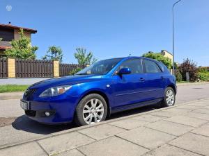 Blue Mazda 3 2008 in Vilnius, with an engine capacity of 1.60 L and mileage of 71 thousand km for 550 €, photo 14 on AUTOMOTO.COM.LV