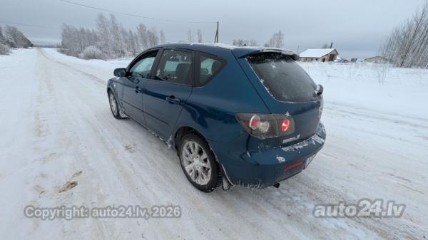 Blue Mazda 3 2008 in Mustvee, with an engine capacity of 1.60 L and mileage of 152 thousand km for 549 €, photo 3 on AUTOMOTO.COM.LV