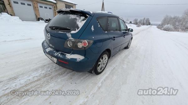 Blue Mazda 3 2008 in Mustvee, with an engine capacity of 1.60 L and mileage of 152 thousand km for 549 €, photo 5 on AUTOMOTO.COM.LV