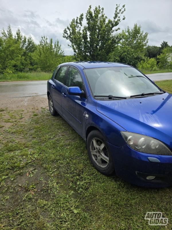 Синий Мазда 3 2008 в Ионава, объемом двигателя 1.60 л и пробегом 304 тыс. км за 700 €, фото 4 на AUTOMOTO.COM.LV