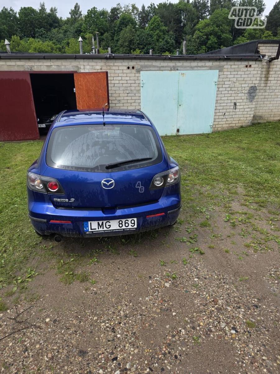 Синий Мазда 3 2008 в Ионава, объемом двигателя 1.60 л и пробегом 304 тыс. км за 700 €, фото 6 на AUTOMOTO.COM.LV
