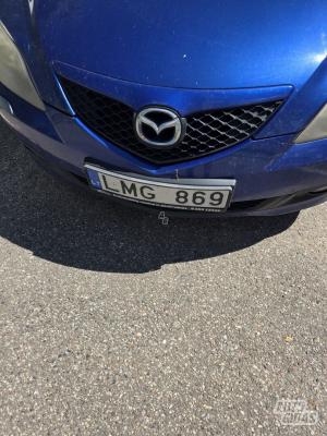 Синий Мазда 3 2008 в Ионава, объемом двигателя 1.60 л и пробегом 304 тыс. км за 700 €, фото 11 на AUTOMOTO.COM.LV