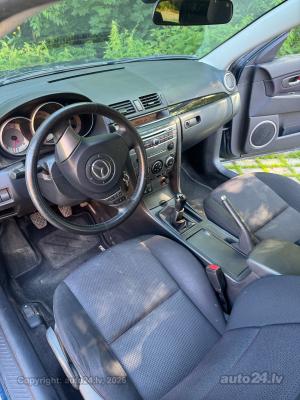 Blue Mazda 3 2008 in Tallinn, with an engine capacity of 1.60 L and mileage of 199 thousand km for 1749 €, photo 10 on AUTOMOTO.COM.LV