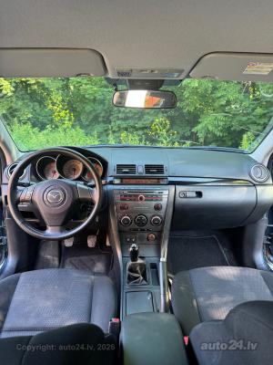 Blue Mazda 3 2008 in Tallinn, with an engine capacity of 1.60 L and mileage of 199 thousand km for 1749 €, photo 11 on AUTOMOTO.COM.LV
