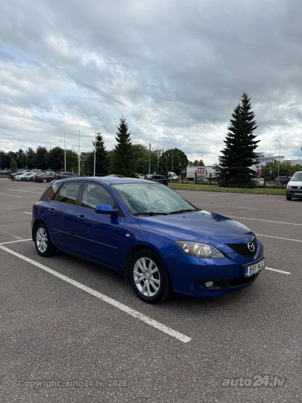 Blue Mazda 3 2008 in Tallinn, with an engine capacity of 1.60 L and mileage of 178 thousand km for 1999 €, photo 1 on AUTOMOTO.COM.LV