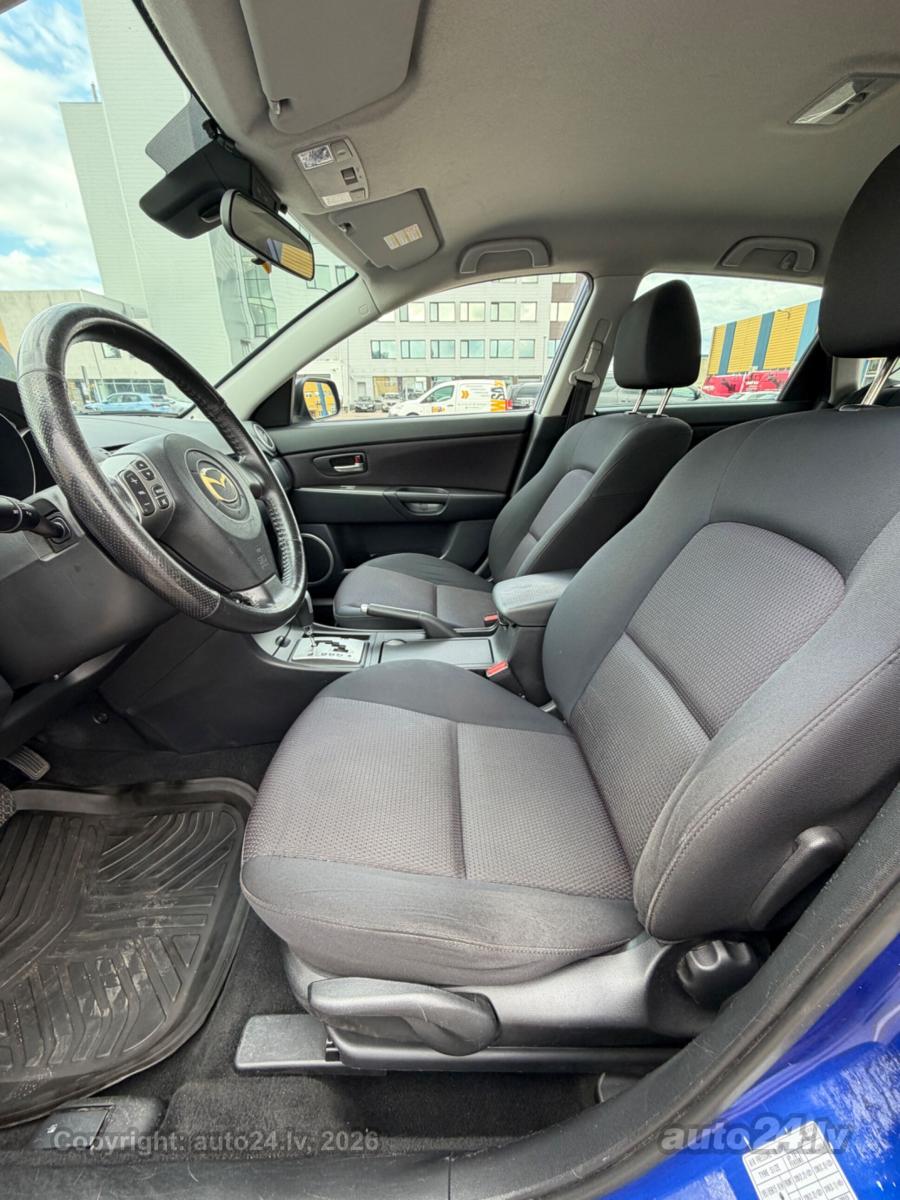 Blue Mazda 3 2008 in Tallinn, with an engine capacity of 1.60 L and mileage of 178 thousand km for 1999 €, photo 10 on AUTOMOTO.COM.LV